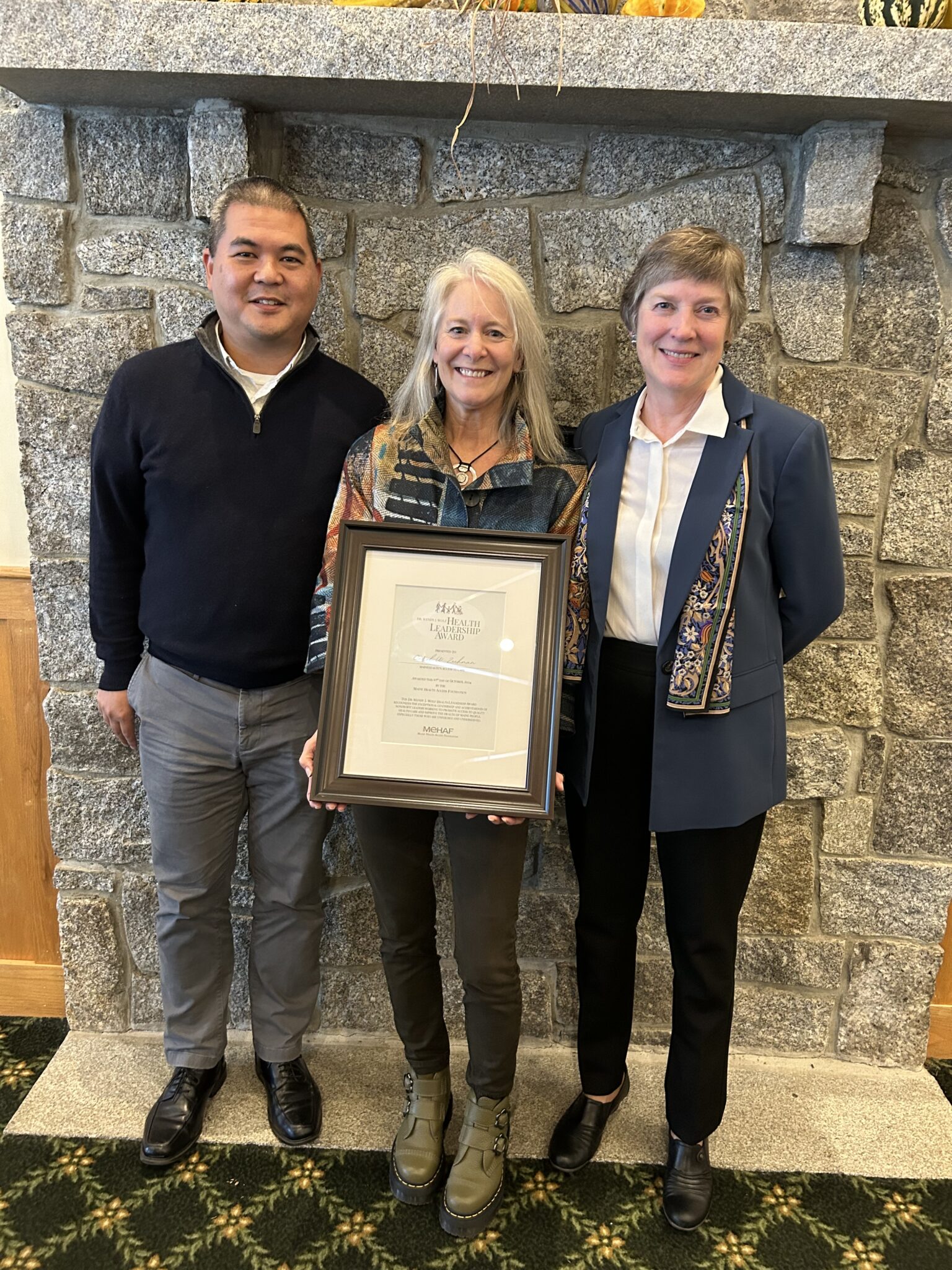 Dr. Wendy J. Wolf Health Leadership Award - Maine Health Access Foundation